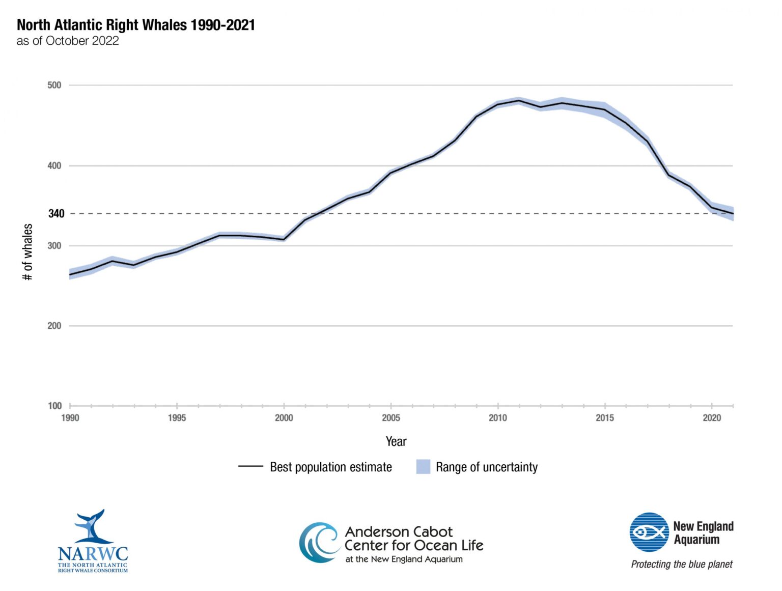 Facing Human-Caused Threats, Right Whales’ Downward Trend Continues ...